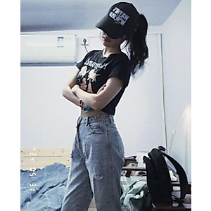 ZIXIANNIU Wayne's Hat Embroidered Baseball Cap Halloween Cosplay Costume