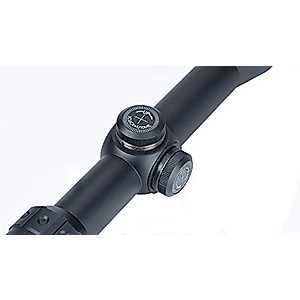 Viiko Long Eye Relief Scope 1-5x24 LPVO Half Mildot Reticle 7.6’ Eye Relief Fits Mosin 1891/30 M39 M44 Huge Eye Box