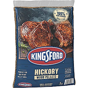 Kingsford 100% Hickory Wood Pellets, BBQ Pellets for Grilling – 5 Pounds (Package May Vary)