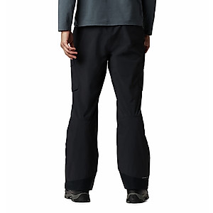Columbia Men's Powder Stash Pant, Black, 4X x 34L-Big