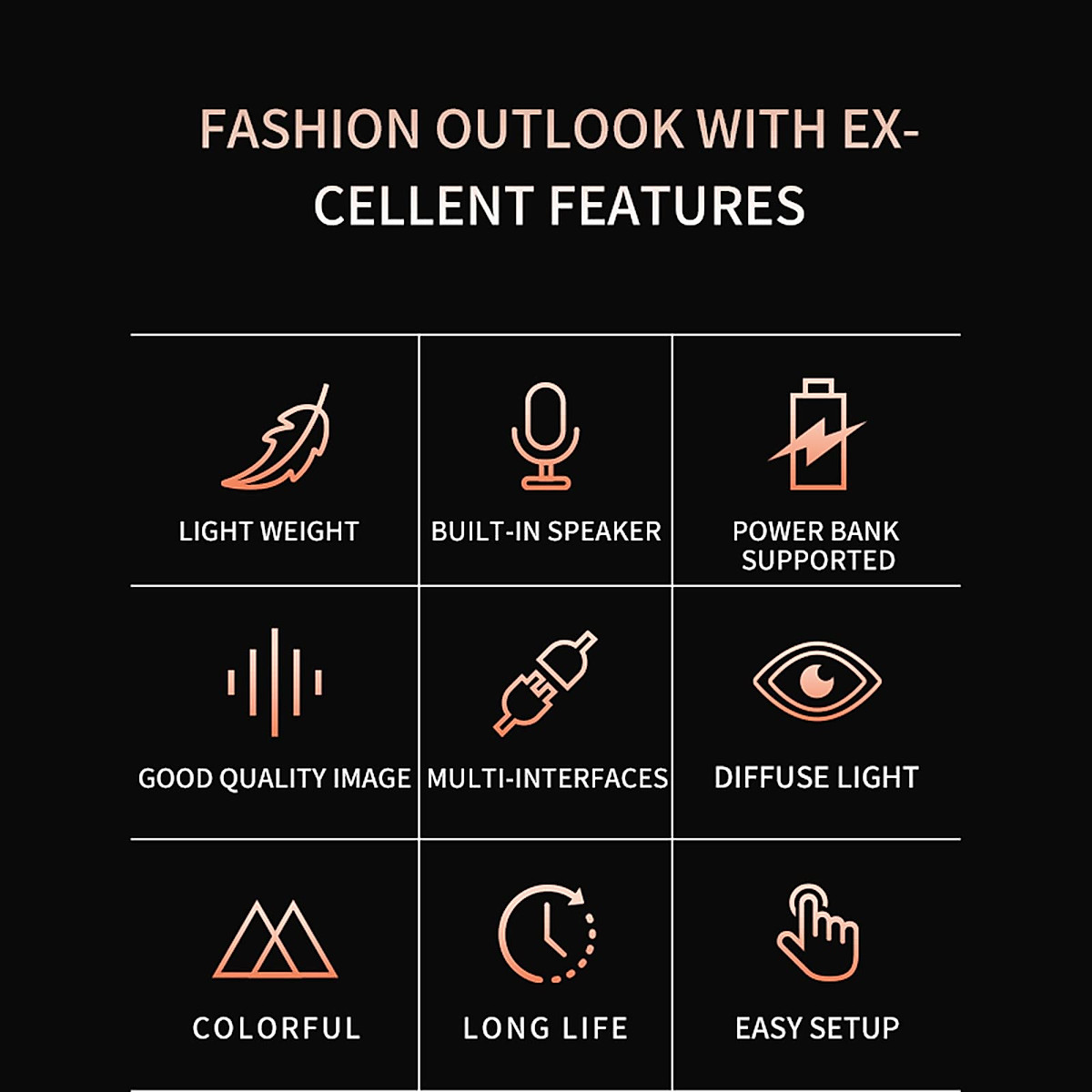 WiFi Blue-Tooth Projector, Native 1080P HD Projector 14-100 inch Projection Screen Home Video Projector, Portable Wireless Projector Compatible with Computer/Mobile Phone/Tablet/USB Flash (Yellow)