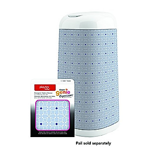 Playtex Diaper Genie Expressions Diaper Pail Fabric Sleeve, Blue Tile