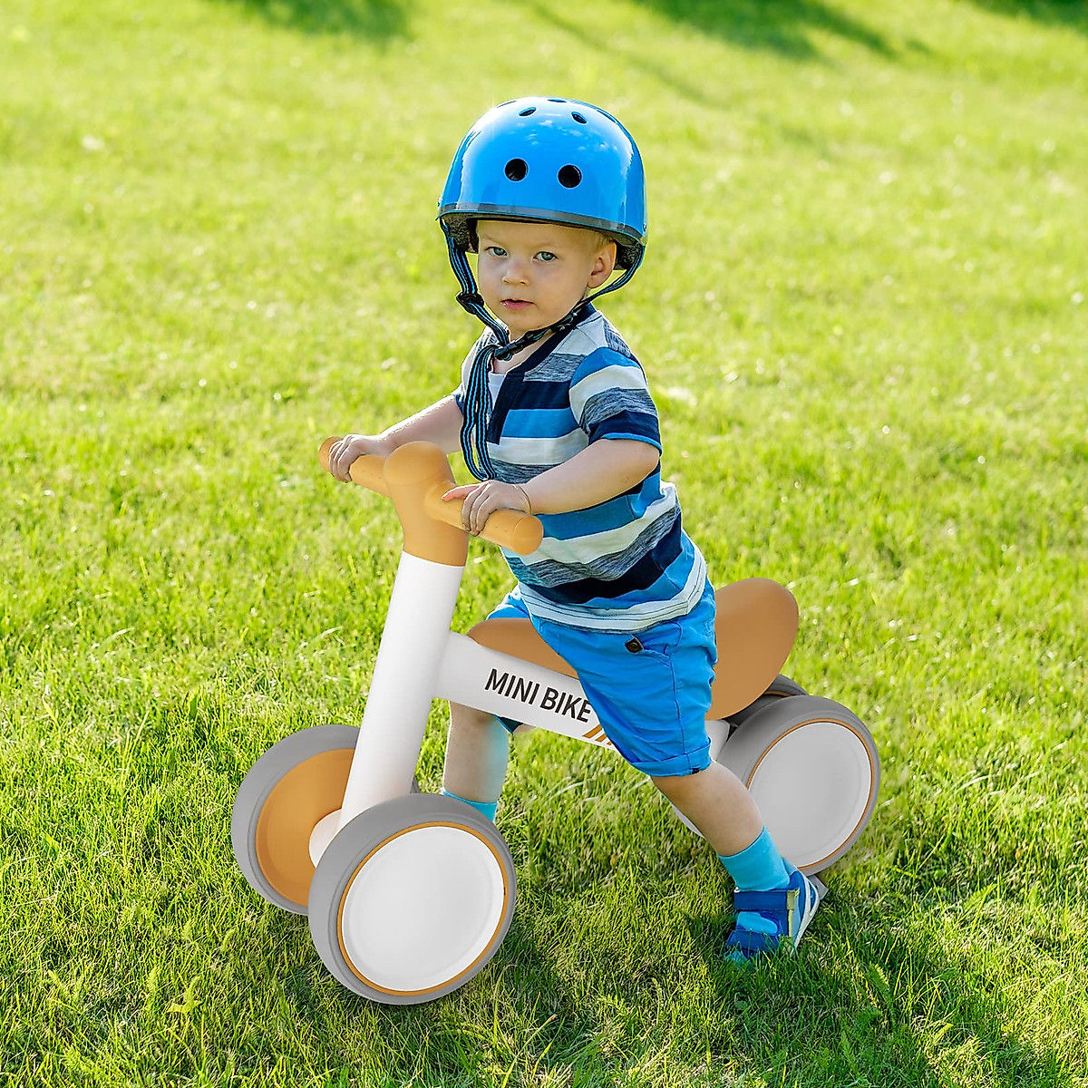 67i Baby Balance Bike for 1 Year Old Boys Girls 12-24 Month Toddler Balance Bike Toddler First Bike 1 Year Old Toddler Bicycle Toy for Boys & Girls (Pink)