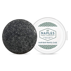 Naples Soap Company, 50-75 Use, Solid Shampoo Bar, Gentle, Eco-Friendly Haircare Helps Ensure Nourished and Healthy Hair, All Hair Types, Honey Almond, 1.75 oz.