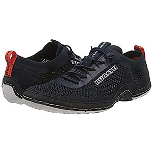 Bugatti Men's Low-top Sneaker , Blue , 10 US