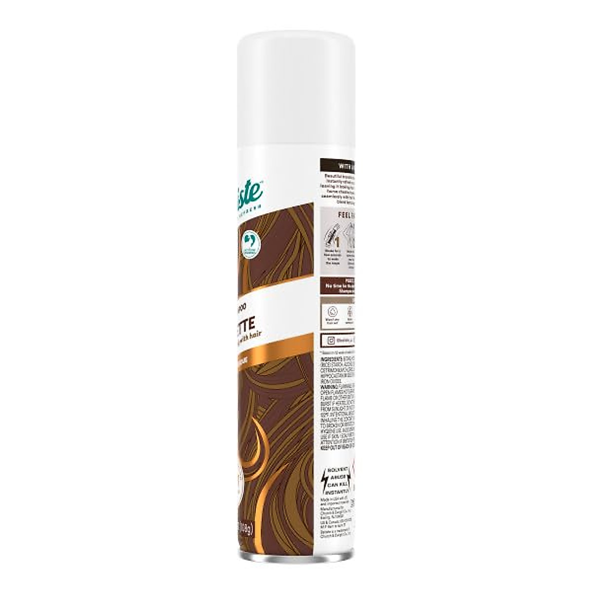 Batiste Dry Shampoo, Brunette, 3.81 oz (Pack of 6)
