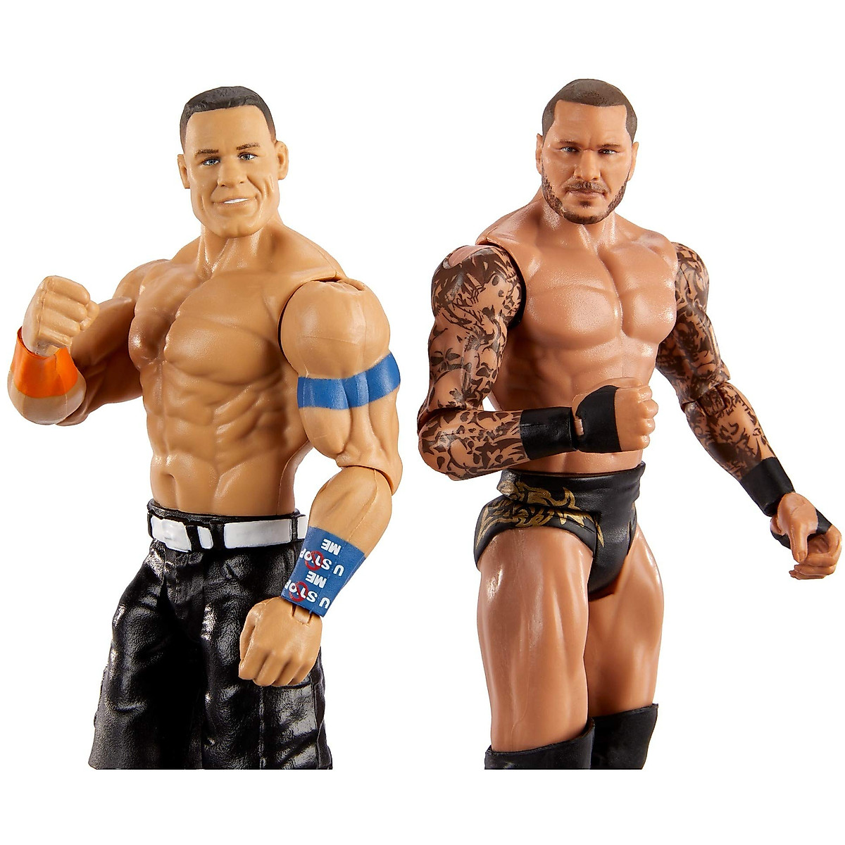 ​WWE John Cena vs Randy Orton Championship Showdown 2 Pack 6 in Action Figures Friday Night Smackdown Battle Pack for Ages 6 Years Old and Up​
