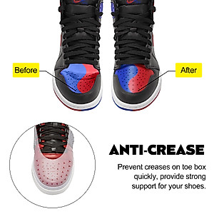 TUPEED 6 Pairs Boot Crease Preventers, Anti-Wrinkle Shoe Protectors for Air Jordan, Sneakers, Boots & Casual Shoes, Women's US Size 5-9