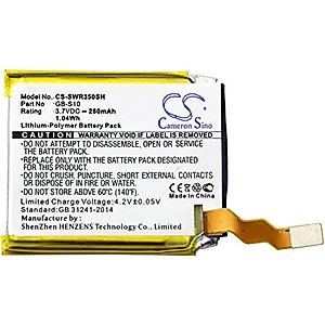 Battery for Sony SmartWatch 3 SWR50 GB-S10 GB-S10-353235-0100 LIONX