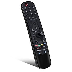 Voice Remote MR21GA AKB76036202 for 2021 LG Magic Remote with Pointer and Voice Function for LG TV Remote Control Replacement for LG OLED UHD QNED NanoCell 4K 8K Smart TVs