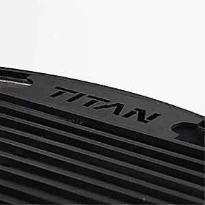 Ash & Ember 42" Cast Iron Cauldron Fire Pit Bowl with Double Hinged Grill Grate-Easy-Lift Handles & Handing Chain, Round Wood Burning Patio Fire Bowl for Backyard Patios