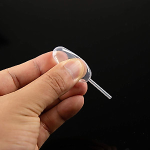 Crafare 130pcs 4ml Disposable Plastic Pipettes Squeeze Transfer Dropper Liquor Infusers for Strawberries Chocolate, Cupcakes