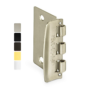 Jack N’ Drill Flip Action Door Lock (6 Pack)- Reversible Privacy Door Locks with Anti Lockout Screw for Child Proofing and Home Defense, Easy to Install and Durable Lock for Interior Swing-in Doors