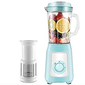 Multifunctional Blender Stainless Steel Blades, 3 Speed Control With Pulse, Overheat Protection, Crusher, chopper, coffee grinder smoothie maker 22000 rpm 1150ml jar,blue,c,blue,b ZJ666
