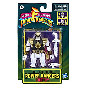 Power Rangers Retro-Morphin White Ranger Action Figure