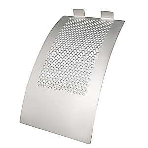 Quantfire Mesh Screen Draft Door for XLarge&2XLarge Big Green Egg Bottom Vent Accessories, Stainless Punched Mesh Panel