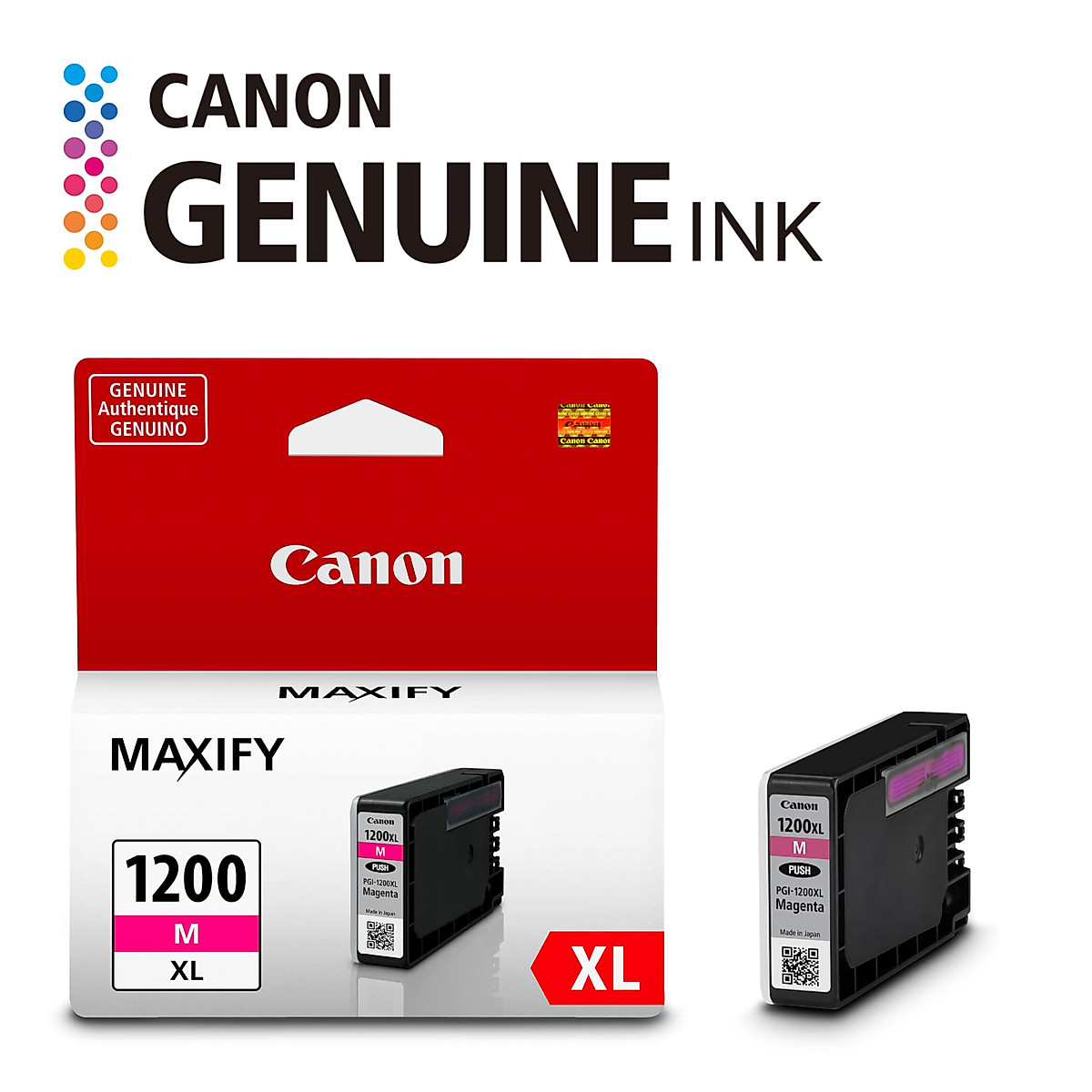 Canon PGI-1200XL Magenta Compatible to iB4120,MB2120,MB2720,MB5120,MB5420 Printers