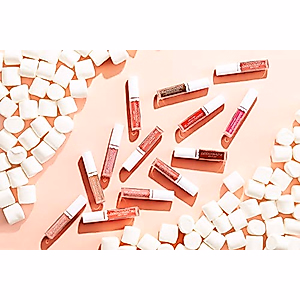 wet n wild Lip Cream Cloud Pout Marshmallow Matte Liquid Lipstick | Lip Mousse | Hot Pink Red Fluff You | Marshmallow Flavored