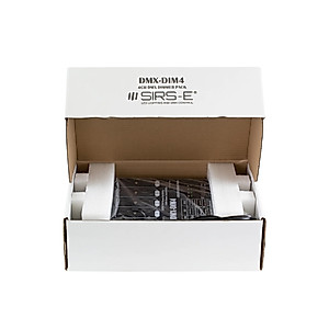 SIRS-E DMX-DIM4 4 Channel DMX Dimmer Pack Double Output