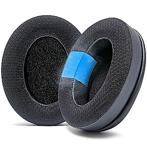 WC Freeze Crusher - Cooling Gel Earpads Compatible with Skullcandy Crusher, by Wicked Cushions - Fits Skullcandy Crusher & Hesh 3 Headphones, Soft Memory Foam, Cooler for Longer | Black
