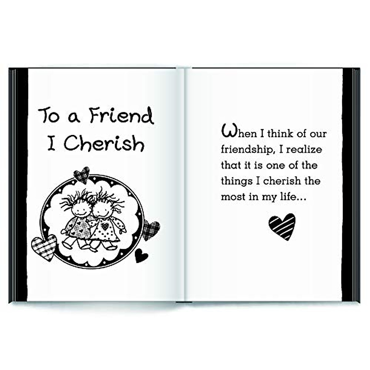 Blue Mountain Arts Mini Book (Forever Friends)—Friendship Gift for Christmas, Birthday, or Just Because, by Marci & the Children of the Inner Light, 4 x 3 inches