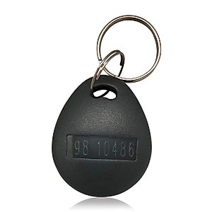 100 pcs 26 Bit AuthorizID Thick Proximity Key Fobs Weigand Prox Keyfobs Compatable with ISOProx 1386 1326 H10301 Format Readers. Works with The vast Majority of Access Control Systems