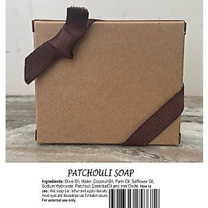 Fabulous Frannie Patchouli 100% Natural Soap made with Pure Essential Oils Gift Set 4oz (Pack of 1)