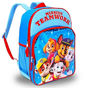 Fast Forward Paw Patrol Backpack for Boys Set - Paw Patrol Backpack, Stickers, Backpack Clip, More | Paw Patrol Backpack for Boys 4-6