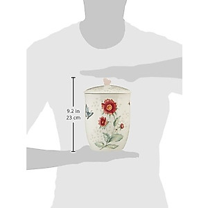 Lenox Butterfly Meadow 3-Piece Canister Set, 6.60 LB, Multi