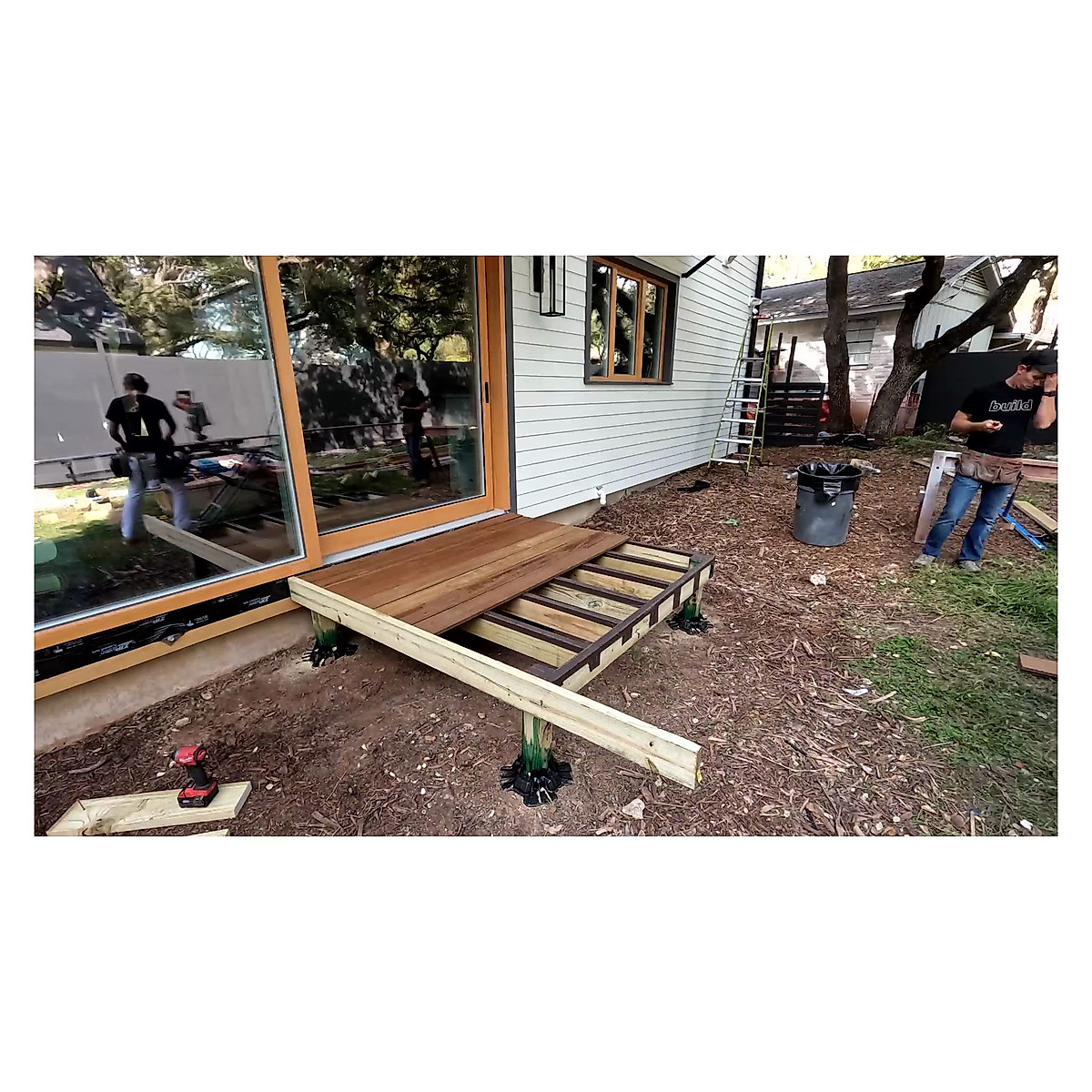 POLYGUARD Poly Wall - Rot Shield Joist Tape for Decking, 4" x 100'. Made in The USA. Self Adhering, Self Sealing Deck Joist Tape for Wood Decks