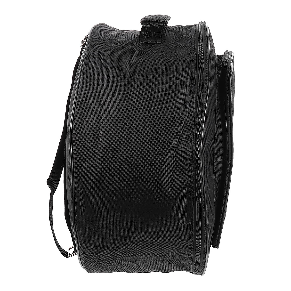 Padded Portable Snare Drum Case, 13-14 Inch Snare Drum Carrying Backpack with Shoulder Strap and Carry Handles, Drum Bag Case for, Storage And Transport (Black)