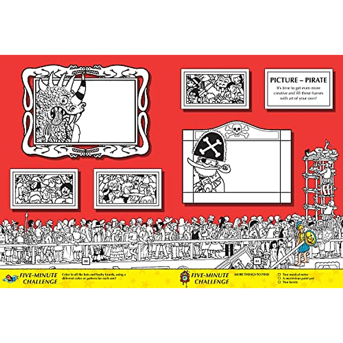 Where's Waldo? The Boredom Buster Book: 5-Minute Challenges
