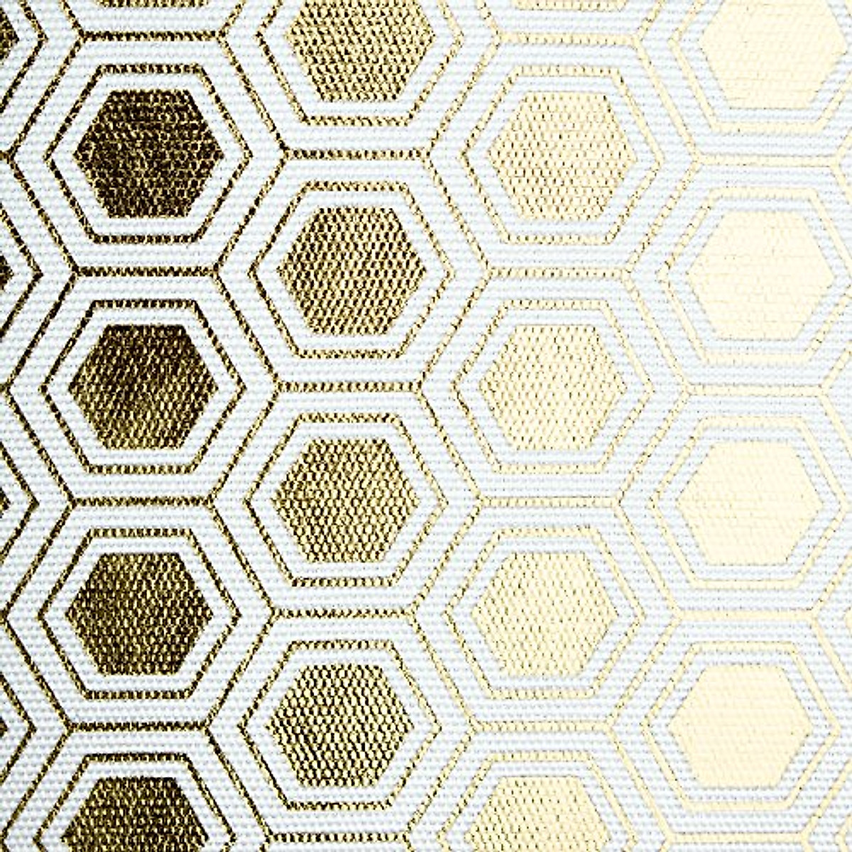 DII Collapsible Polyester Storage Cube, Honeycomb, Gold, Small