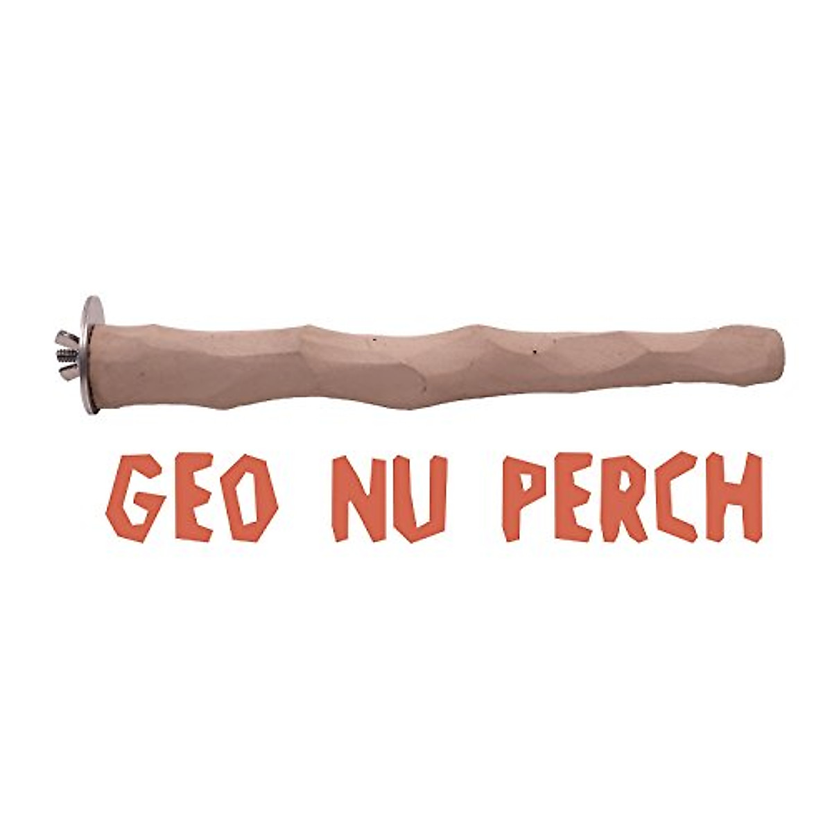 Geo NU Perch® for African Grey, Amazon, Cockatoo, Eclectus