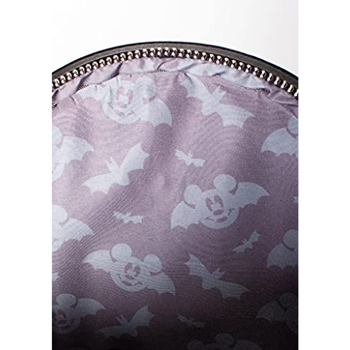 LOUNGEFLY X LASR Exclusive Disney Totally Batty Mickey Bat AOP Mini Backpack