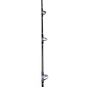 Xcaliber Marine Pair of (2) Inshore Series 6' 20-40 lb Saltwater Boat RODS (Blue and Silver)