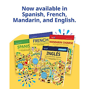 Rosetta Stone Spanish Picture Dictionary, Spanish Dictionary to Learn Spanish Vocabulary, Spanish Grammar, and Phrases, Dictionary for Kids and ... Dictionaries) (English and Spanish Edition)