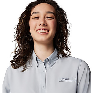 Columbia Women’s PFG Tamiami™ II Long Sleeve Shirt, Cirrus Grey, Large