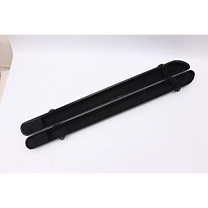yinfente Violin Cello Bow Case Bow Bag Carbon Fiber Violin Bow Cases Strong Light Hold 2pcs Bow (black)