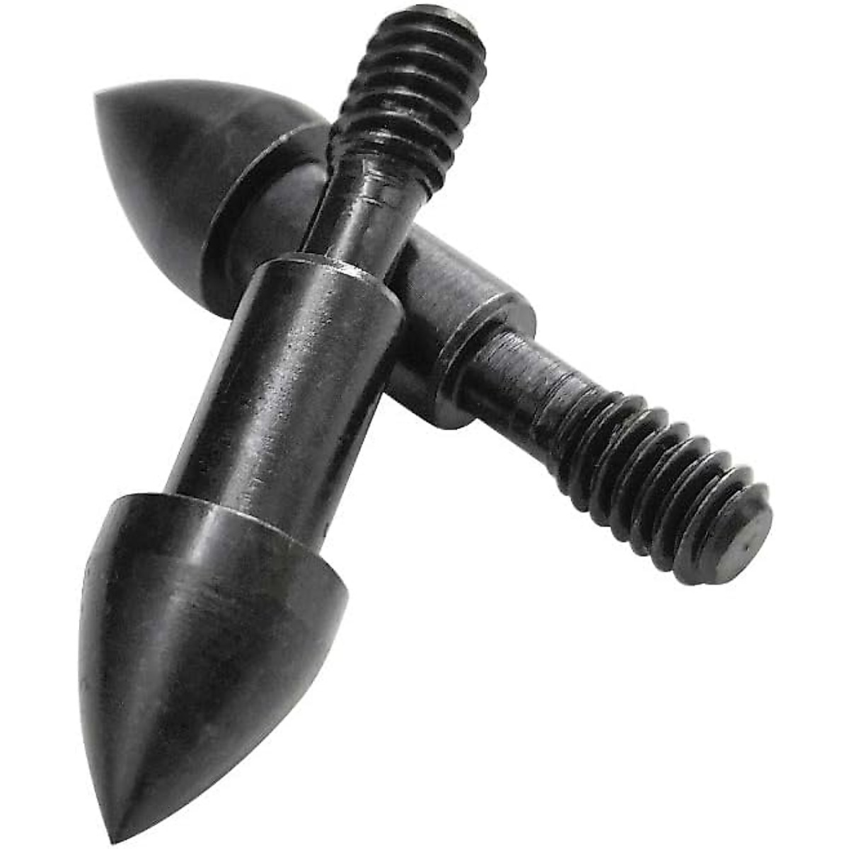 ZSHJGJR Archery Arrow Field Points 60 Grain Bullet Point Arrow Tips Screw in Broadheads for Hunting Shooting Partice 12/24 Pieces (12Pieces)