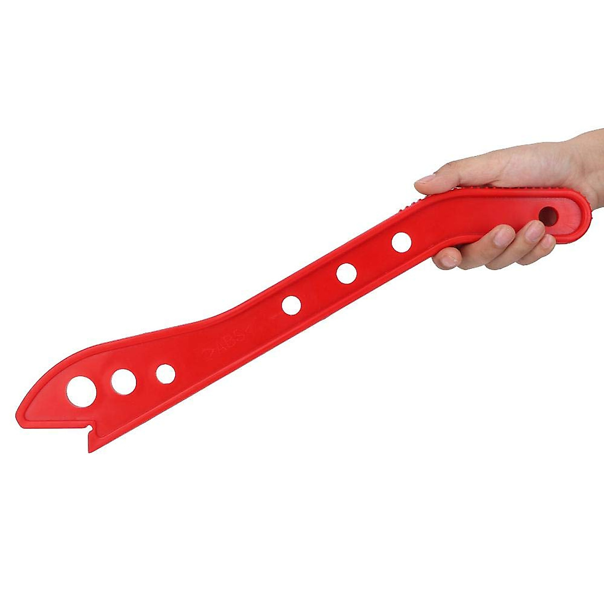 Saw Blade Push Stick, Red Wood Push Stick, Effective Handle-Design Safety Push Stick Duable for Shaper Table Saw Jointer Router Table