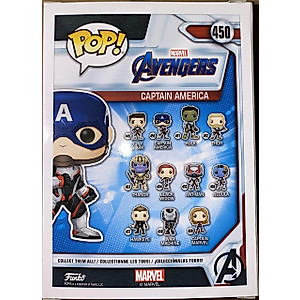 Funko Pop! Marvel Avengers Captain America Exclusive Glows In The Dark #450