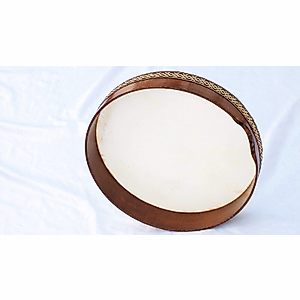 40 X 6 Cm Animal Skin Bendir Turkish Percussion Frame Drum