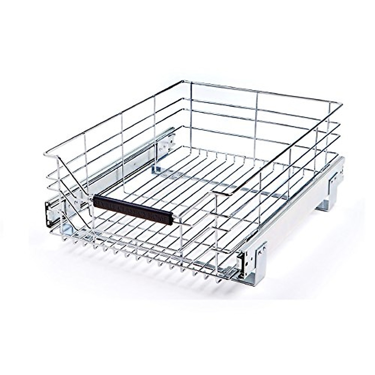 Seville Classics Chrome Wire Sliding Storage Drawer