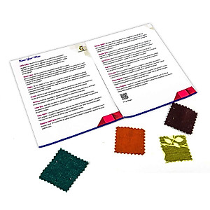 Cognisprings Know-Your-Wear Fabric Learning Kit - Montessori Toys - Preschool Learning Activities - Educational Toys for Kids 5-7 - Autism Toys