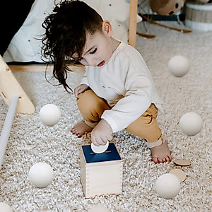 Chivao 200 Pieces Table Tennis Balls Washable Game Balls Table Tennis Mini Balls Funny Balls Carnival Pool Games Small Plastic Balls Party Christmas Game Balls(White)