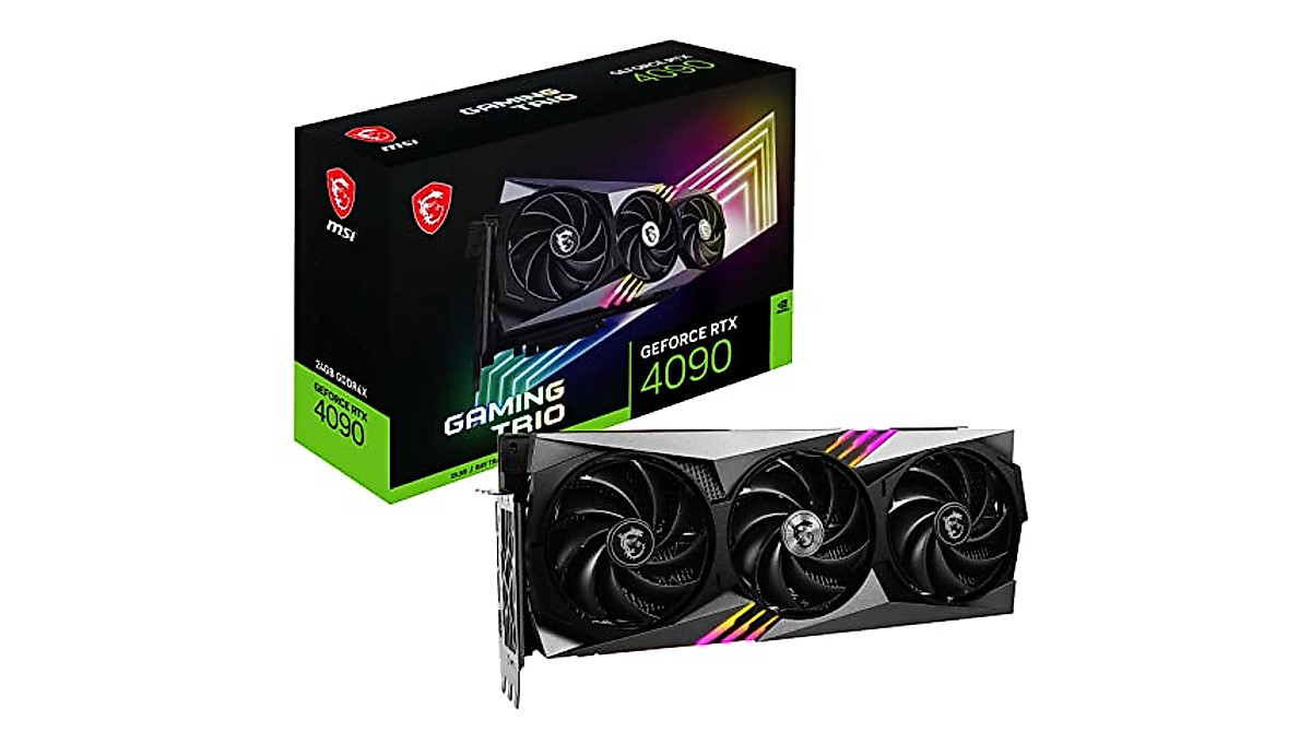 MSI GeForce RTX 4090 Gaming Trio 24G - Ultimate 4K & 8K Gaming GPU