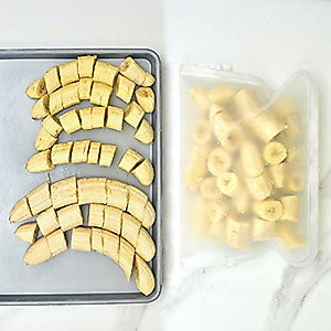 22 Reusable Freezer Bags , Reusable Freezer Bag , Reusable Silicone Food Storage Bags , Reusable Sandwich Bags , Silicone Freezer Bags.