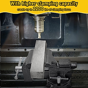 Bench Vise, 4-1/2" Heavy Duty Bench Vice, Vice for Workbench - Multi-jaw with Swivel Base - Table Vise with Anvil, Forged Steel Bench Pipe Home Vise for Woodworking,Home Workshop and DIY Jobs