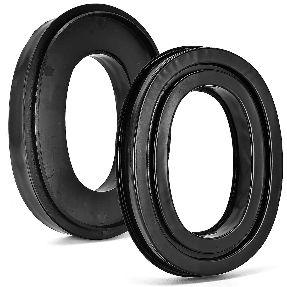 JOYSOG Ear Pads Cushions Replacement Silicone Earmuffs Covers for 3M WorkTunes Connect/Peltor/Tactical 100/300/500/Shot Gunner II/Sound Trap/Swat Tac/Tactical 6-s/Tacticalpro/Peltor X1A-X5A (1 Pair)